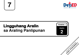 Science 7 Matatag Q2 BOOK - 7 DeTJED DEPARTMENT OF EDUCATION Science in ...