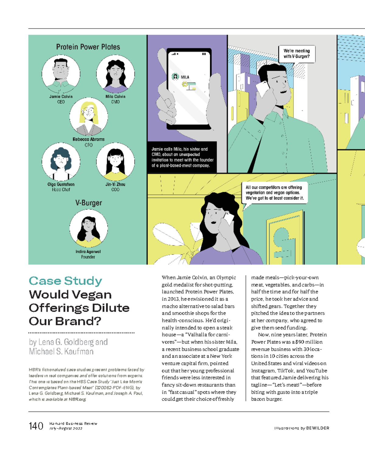 HBR Vegan offerings - Muy útil - When Jamie Colvin, an Olympic gold ...