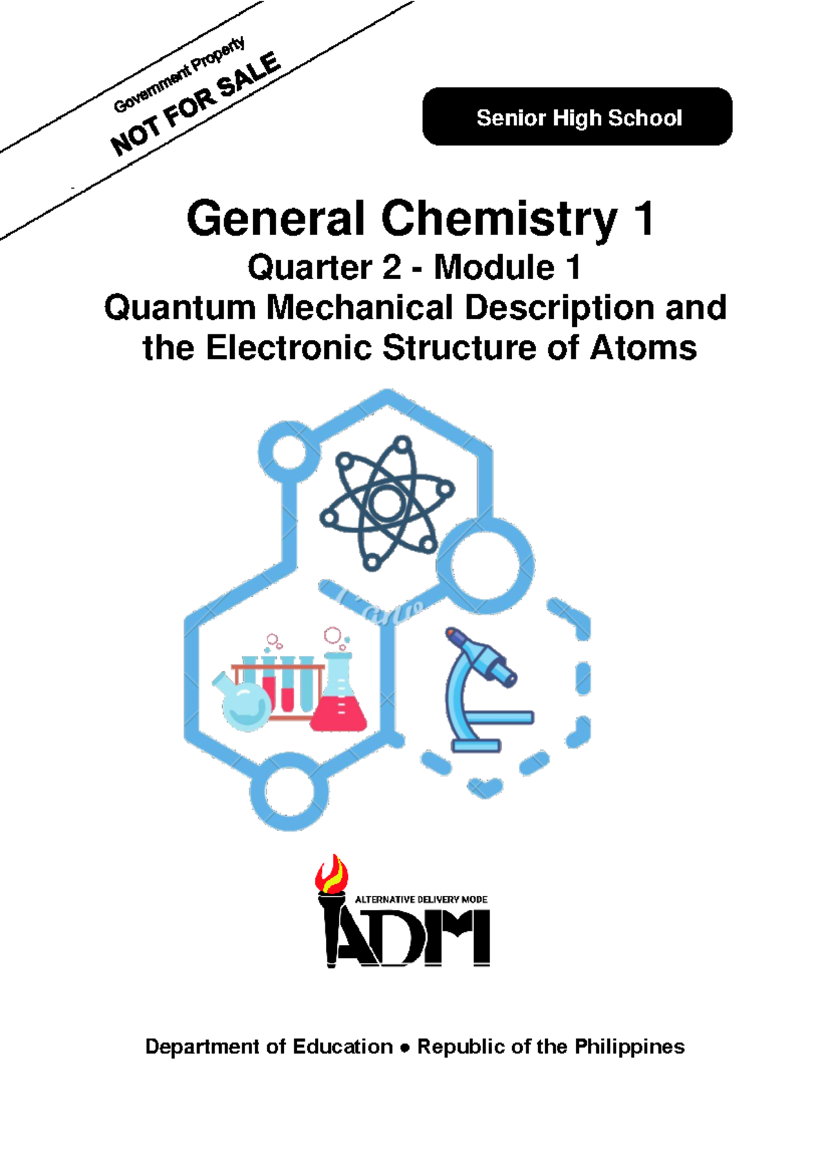 General Chemistry 1 Q2 Mod1: Quantum Mechanical Descriptions - Studocu