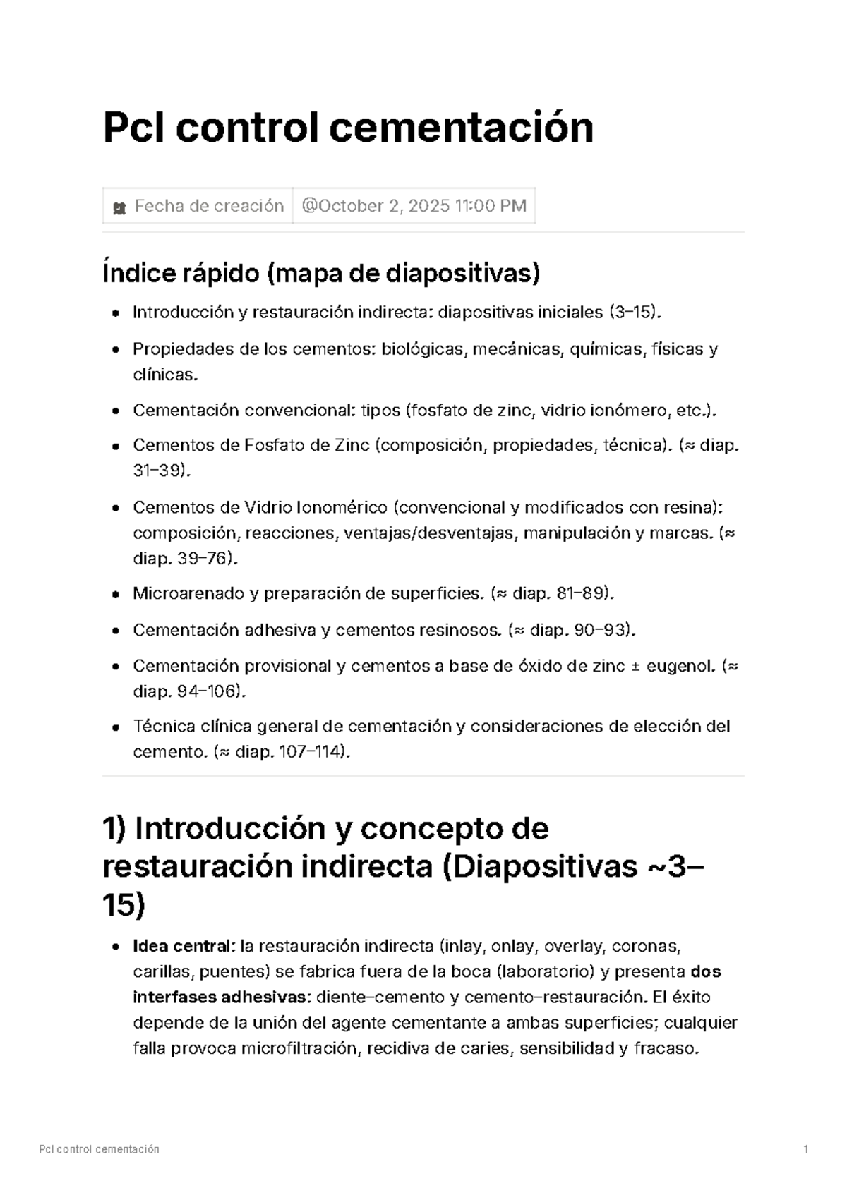 Pcl Control Cementación: Guía Completa para Restauraciones Indirectas ...