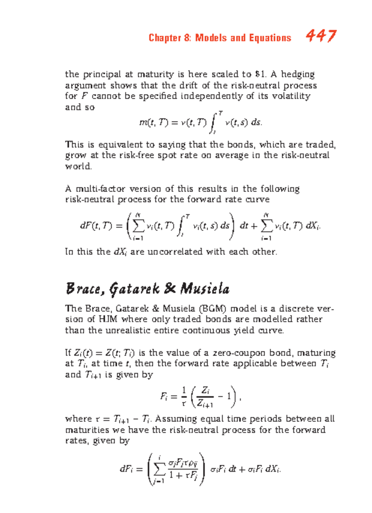 Chapter 8: Models and Equations in Quantitative Finance (464) - Studocu