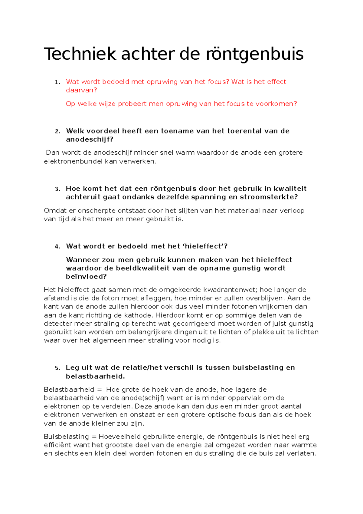 Techniek & Werking van de Röntgenbuis: Inzichten en Toepassingen ...