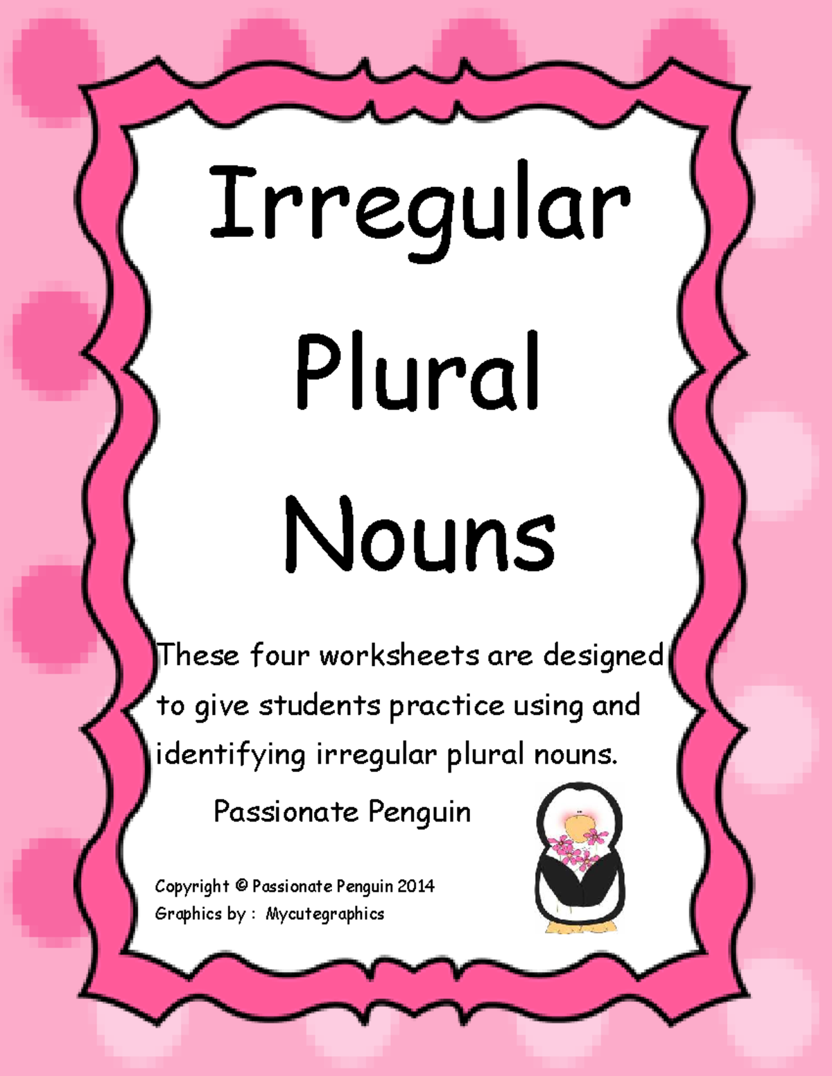 Irregular Plural Nouns Worksheets (Common Core Standard) - Studocu