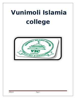 Rahenuma English Project YEAR 13 - FIJI YEAR 13 CERTIFICATE EXAMINATION ...