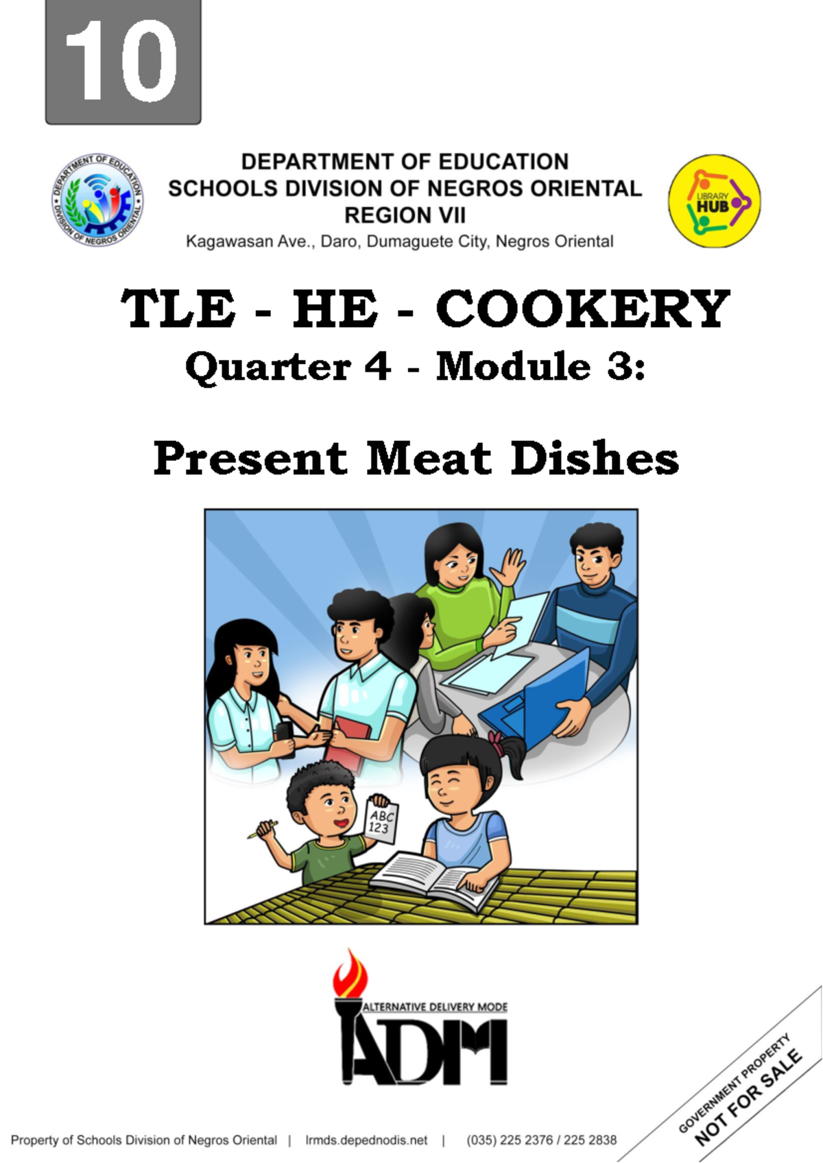 HE Cookery 10 Quarter 4 Module 3 - 11 10 TLE - HE - COOKERY Quarter 4 ...