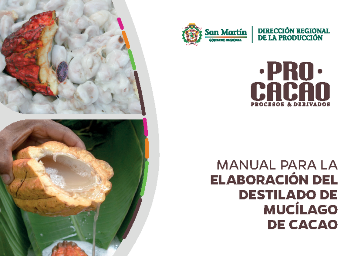 Guía Práctica para la Elaboración del Destilado de Mucílago de Cacao ...