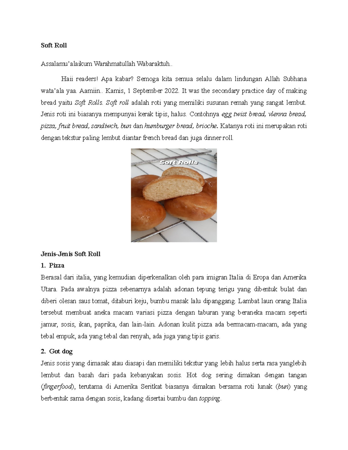 Kursus: Blog 7 - Soft Roll Cooking Tips and Recipes - Studocu