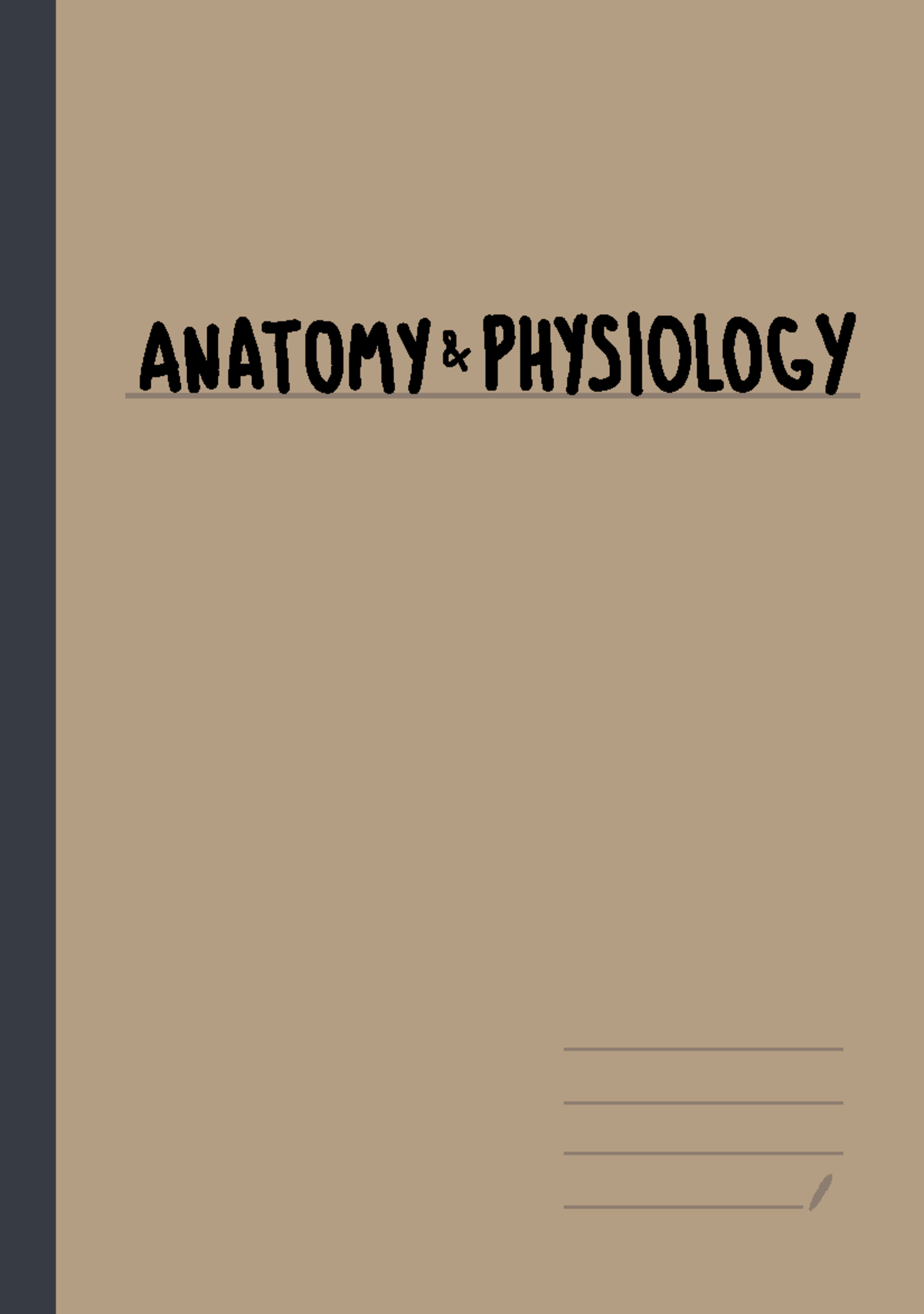 Anatomy & Physiology Lecture - ANATOMY & ####### PHYSIO LOG ' CELL ...