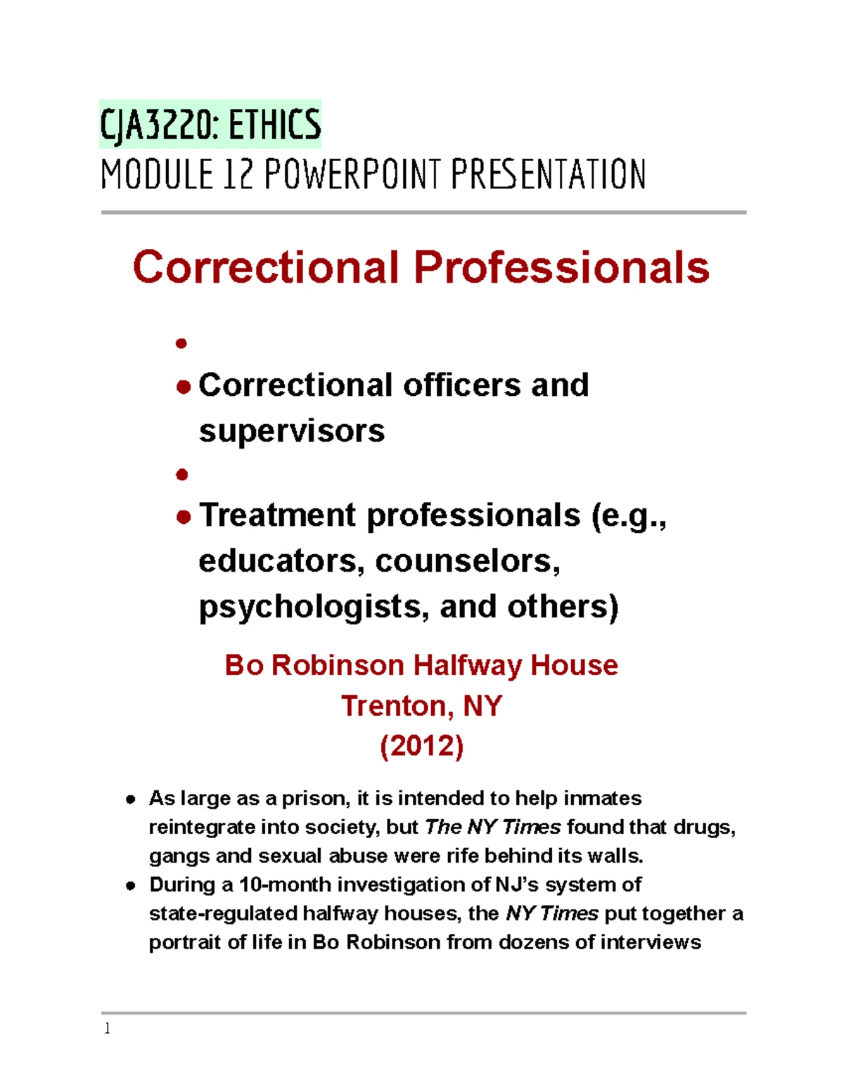 Ethics in Criminal Justice: Morality Ethics and Dilemmas - Studocu