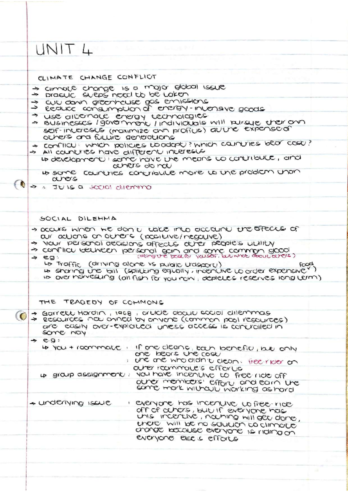 Game Theory Notes: Social Dilemmas and Strategic Interactions (ECO 101 ...