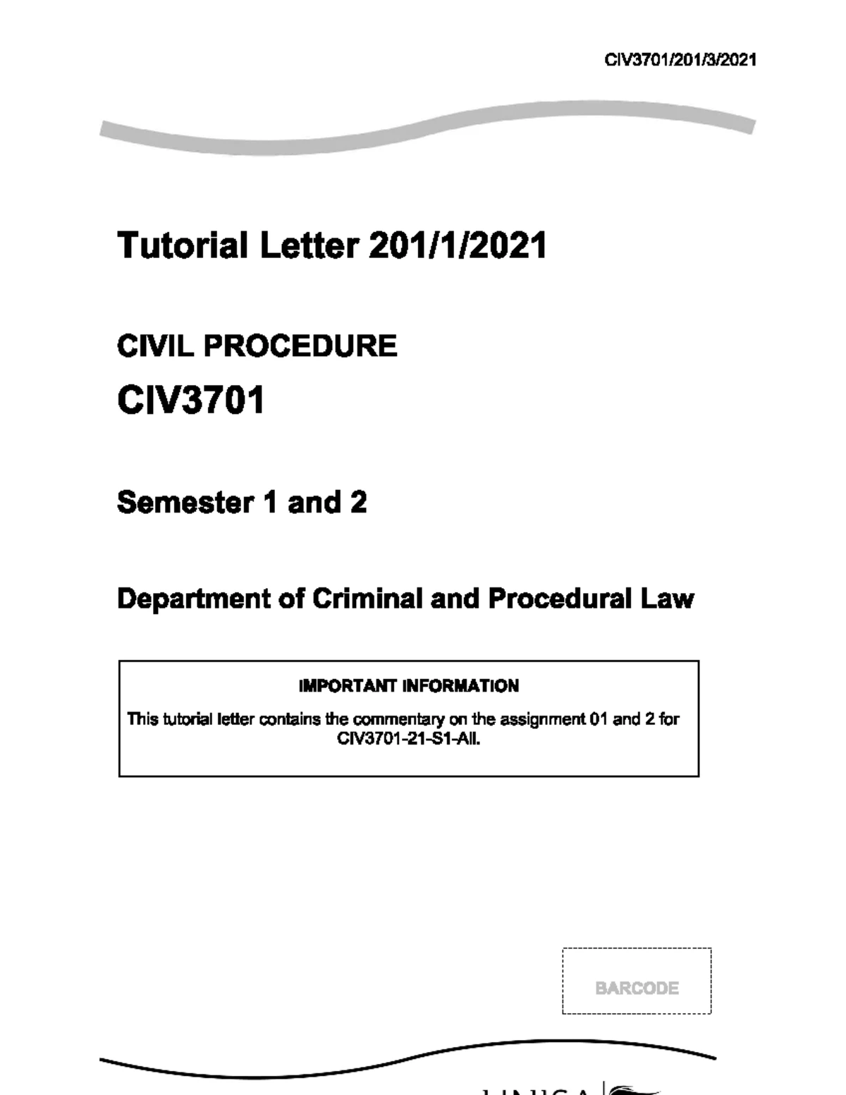 LEV3701 Assignment 1 q and a - Assignment 1 Select one: a. Section 35(1 ...