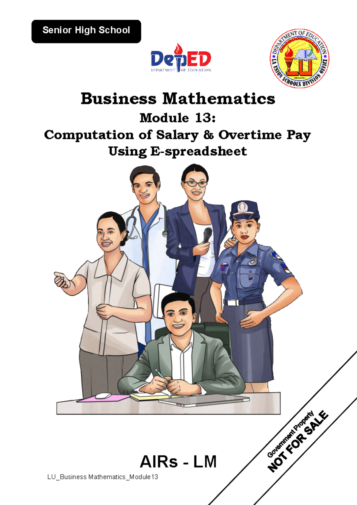 ABM Bus Math Module 13: Salary & Overtime Pay Computation - Studocu