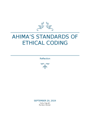 Unit 8 Lab Assignment 2 - Coding Diagnoses and Encounters Analysis ...