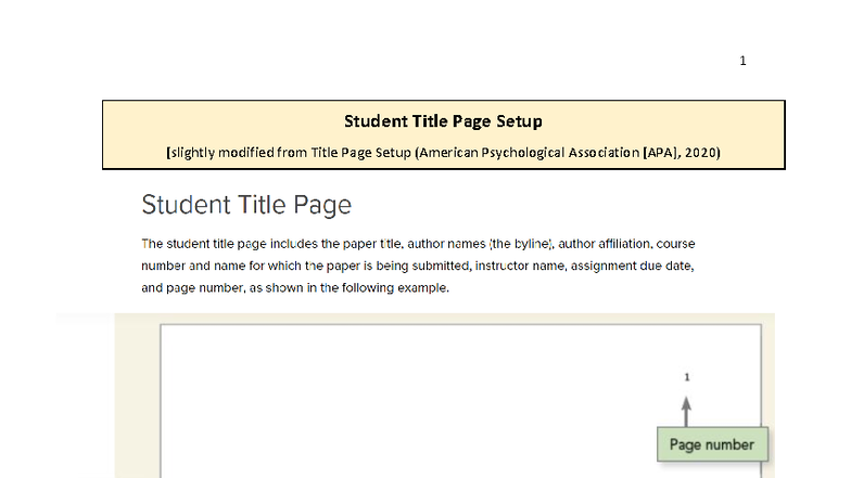 2020-7 Title Page Setup for Students-R - NUR 2214C - Student Title Page ...