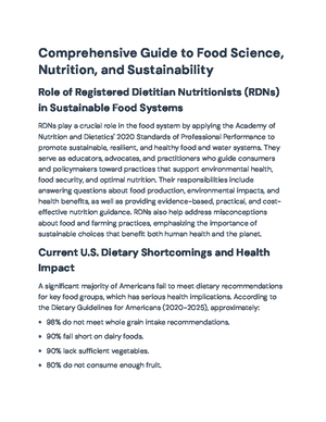 FNH 1103: Exam I Study Guide for Food Science & Nutrition Concepts ...