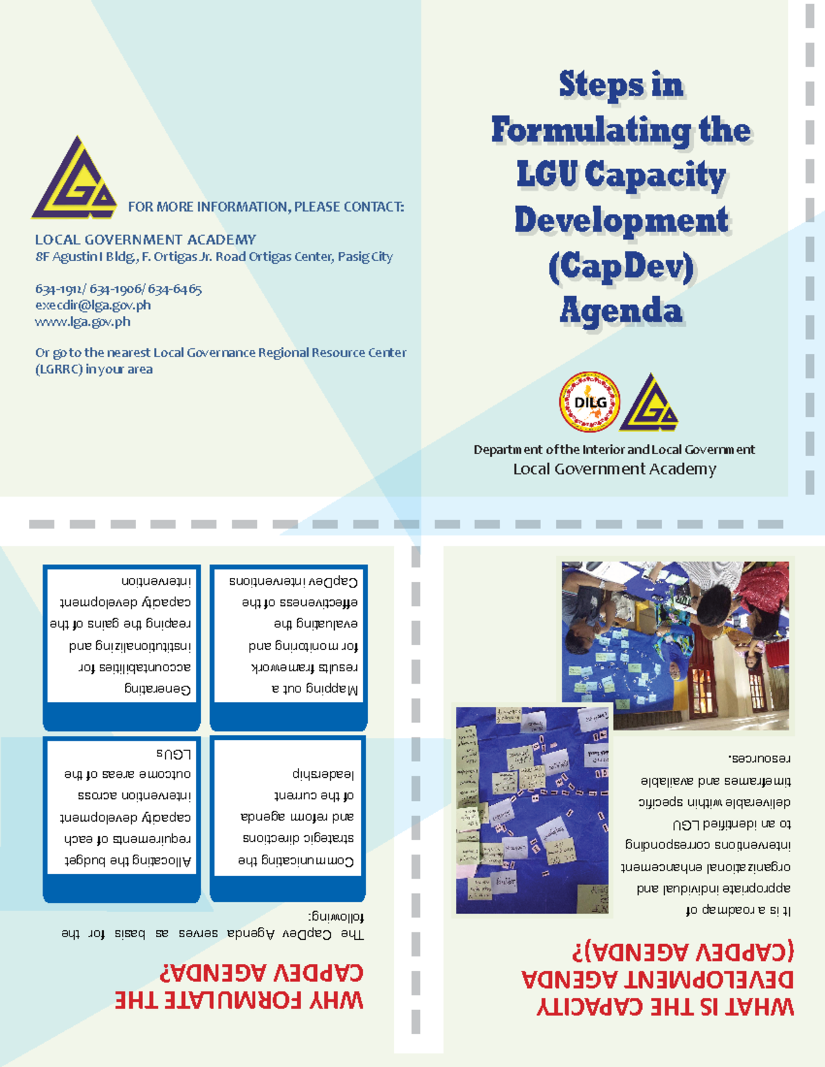 CapDev Agenda Formulation: Steps for LGU Capacity Development - Studocu