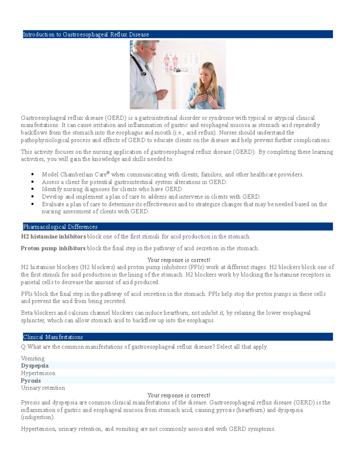NR324 Edapt Week 5 Gastroesophageal Reflux Disease - Introduction to ...