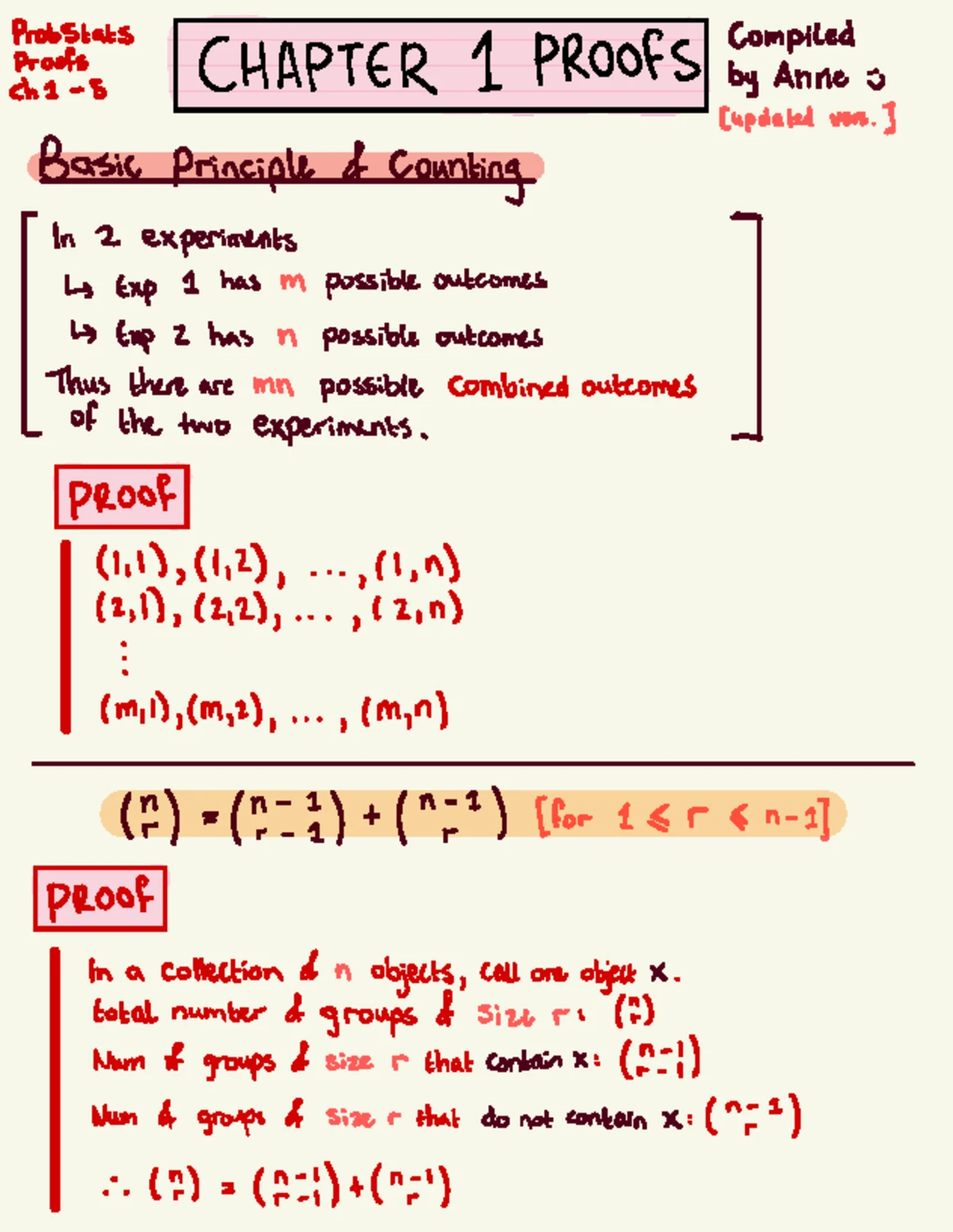 Probability Theory & Statistics 114: Module Framework Overview 2025 - Studocu