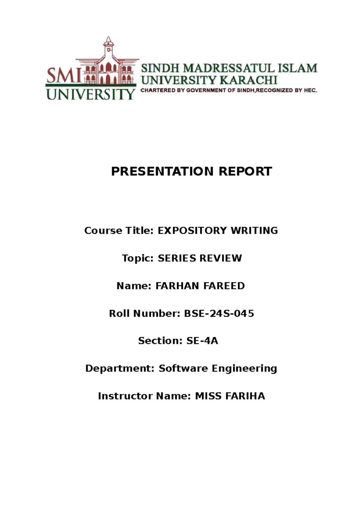 EXW 101: Presentation Report on "All of Us Are Dead" Series Review ...