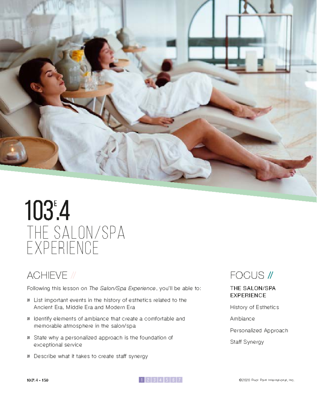 103E 04 Salon/Spa Experience: Smart Notes on Esthetics History and ...