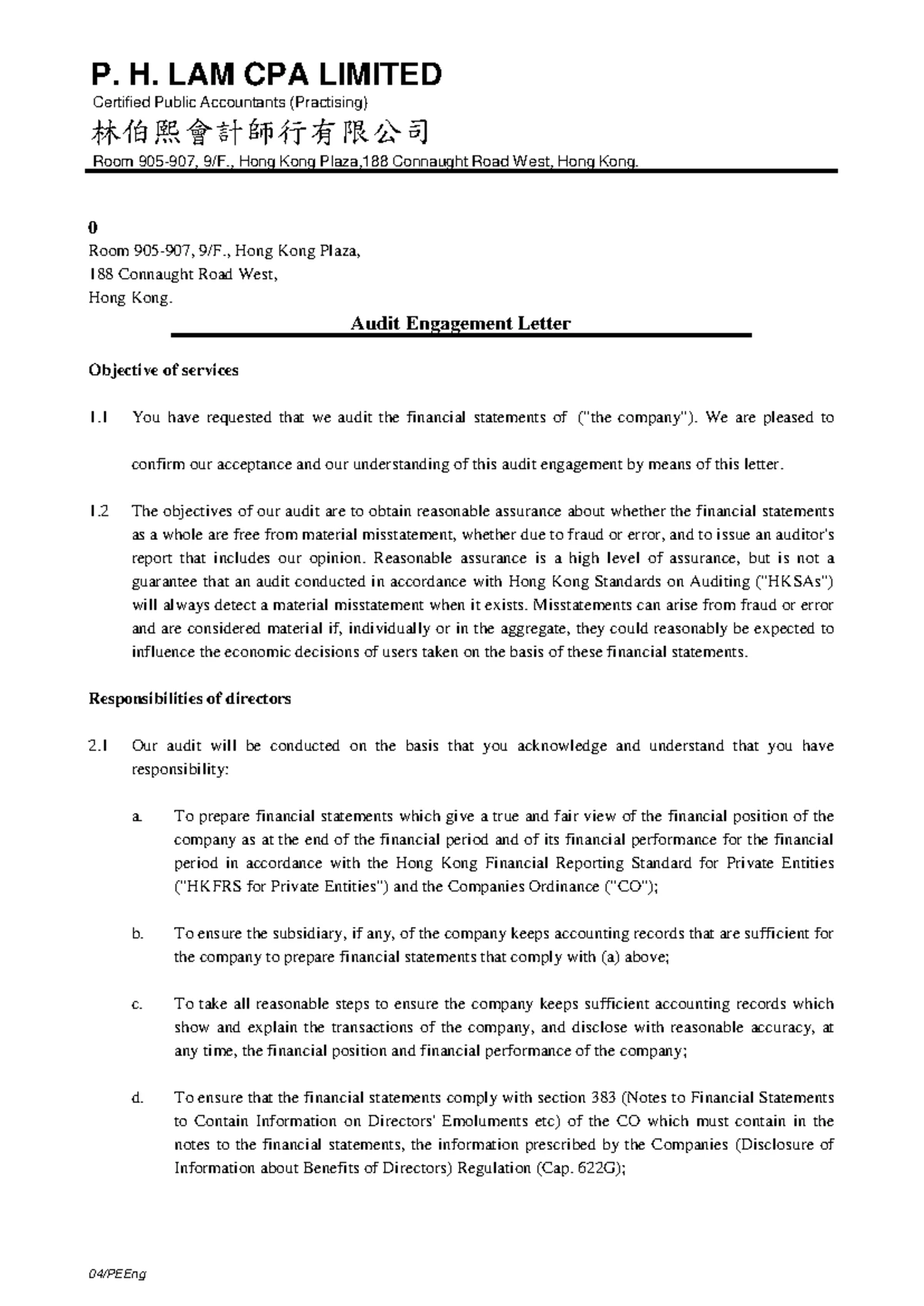 Hong Kong Framework for Assurance Engagements (Revised 2012) - Studocu