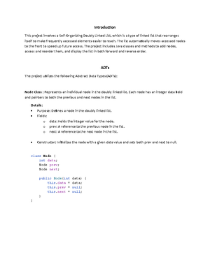 Lab Assignments - Project: Queue Simulator Project Description: An important application of ...