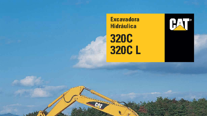 Especificaciones de la Excavadora Hidráulica 320C L - Studocu