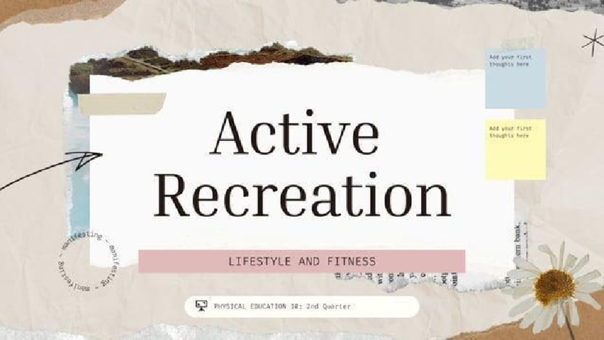 PHED 10: Wellness Lifestyle Questionnaire & Active Recreation Insights ...