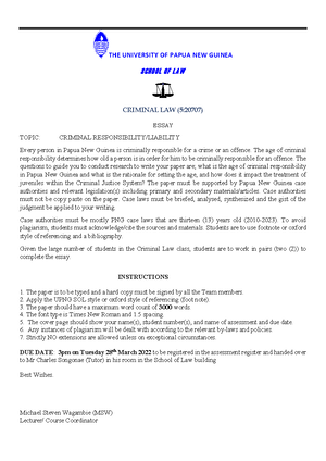 Criminal Code Act 1974 - Act - Criminal Code Act 1974 Chapter 262 ...