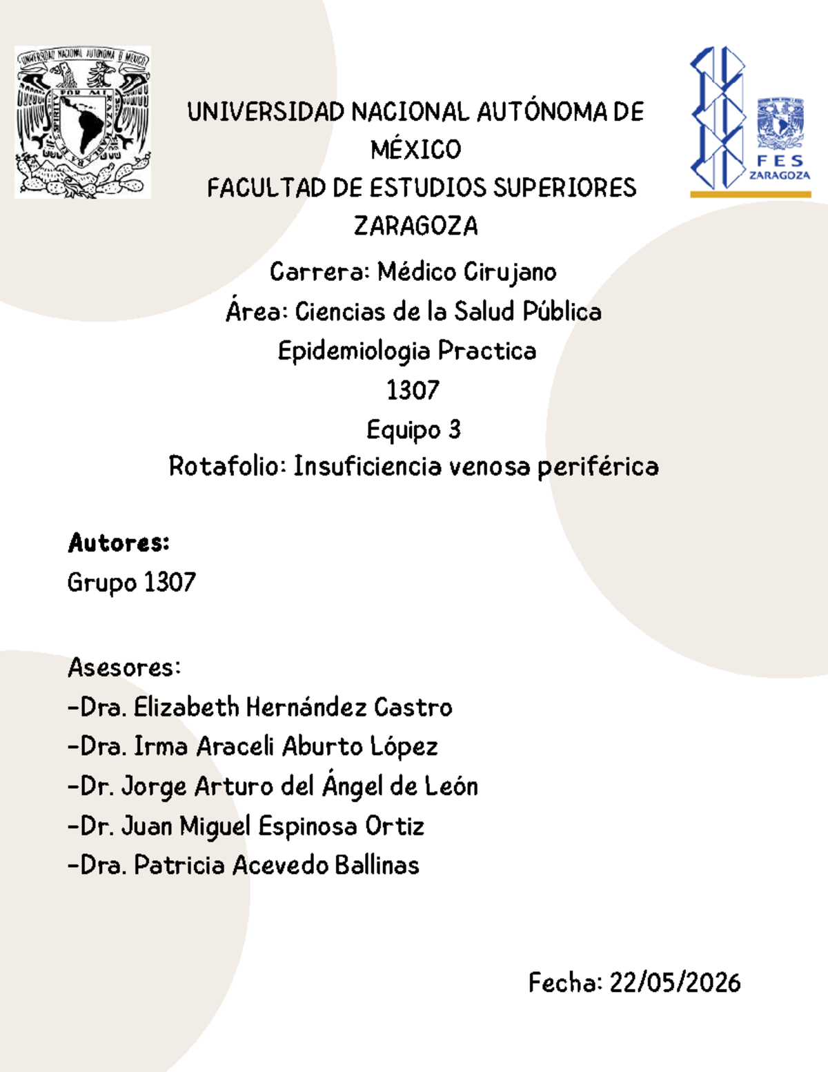 Rotafolio 1307: Detección y Prevención de Insuficiencia Venosa ...
