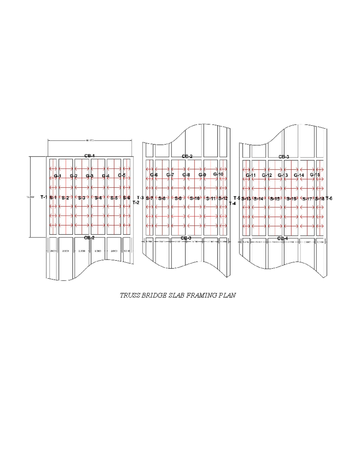 Truss Bridge SLAB Framing PLAN - TRUSS BRIDGE SLAB FRAMING PLAN Manual ...