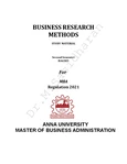 Quiz: Business Research Methods - BA4205 | Studocu