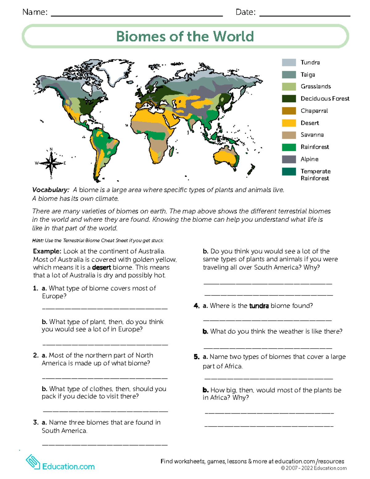 Biomes of the World - A Comprehensive Overview of Earth's Habitats ...