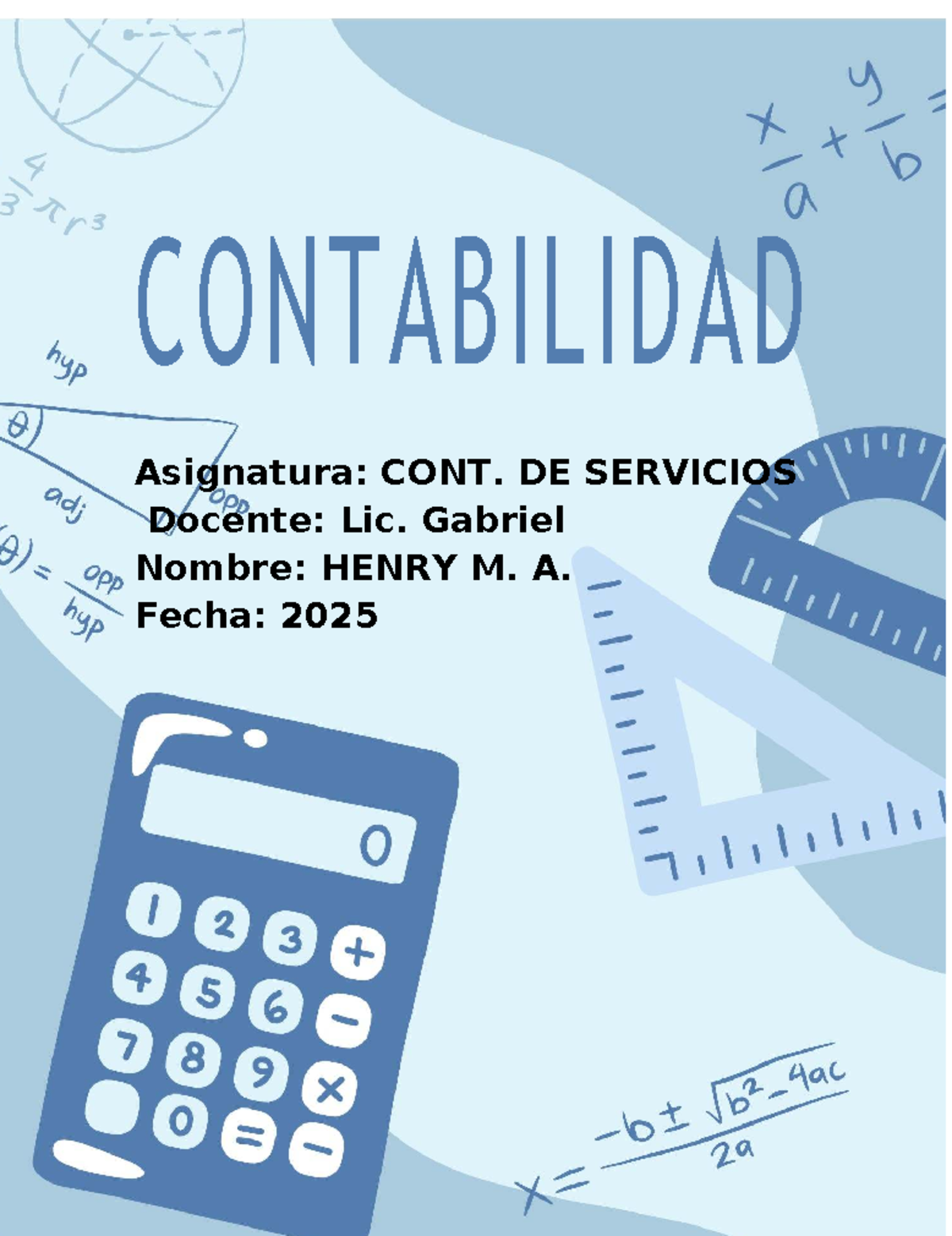 Portada de contabilidad 14 - estadistica I - CONTABILIDAD Asignatura ...