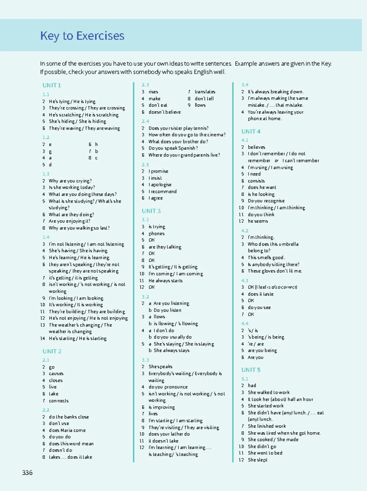 Sb answer key speak out preintermediate - 1 PRE-INTERMEDIATE ANSWER KEY ...