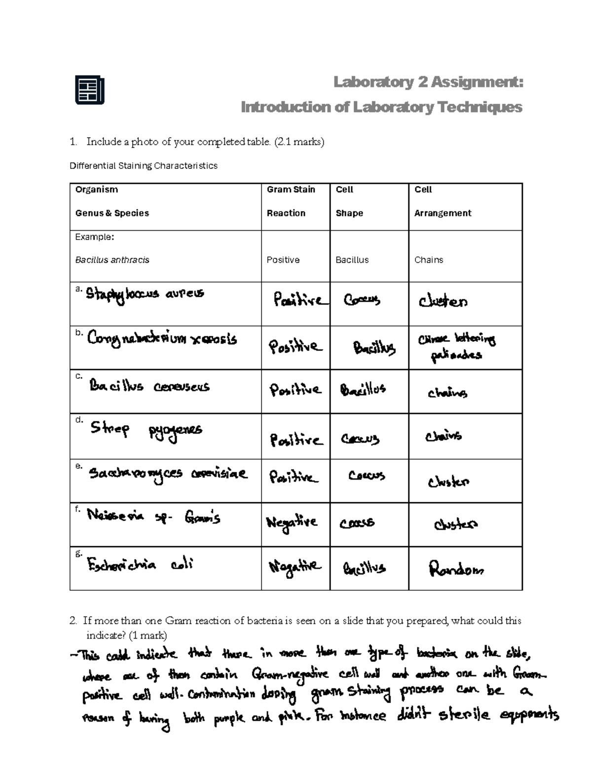 Lab 2 Bmsc 240 Dp1 - lab report - Laboratory 2 Assignment: Introduction ...