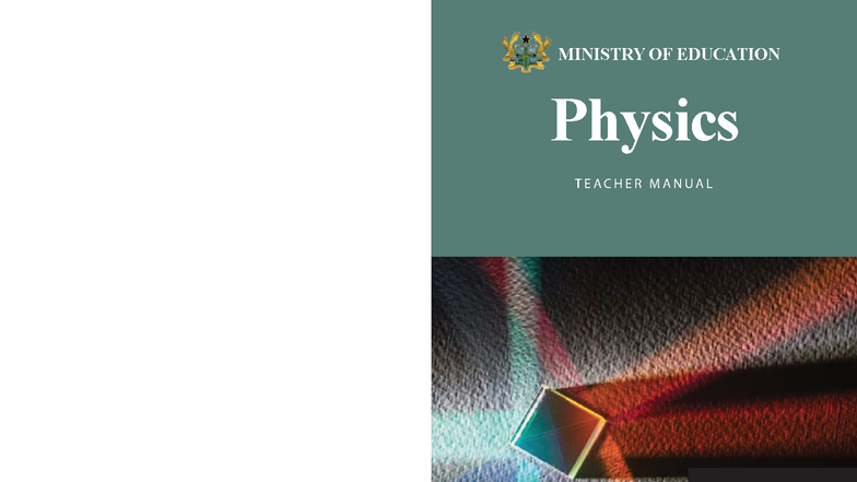 Physics Manual Year One: Curriculum Overview and Assessment Guide - Studocu