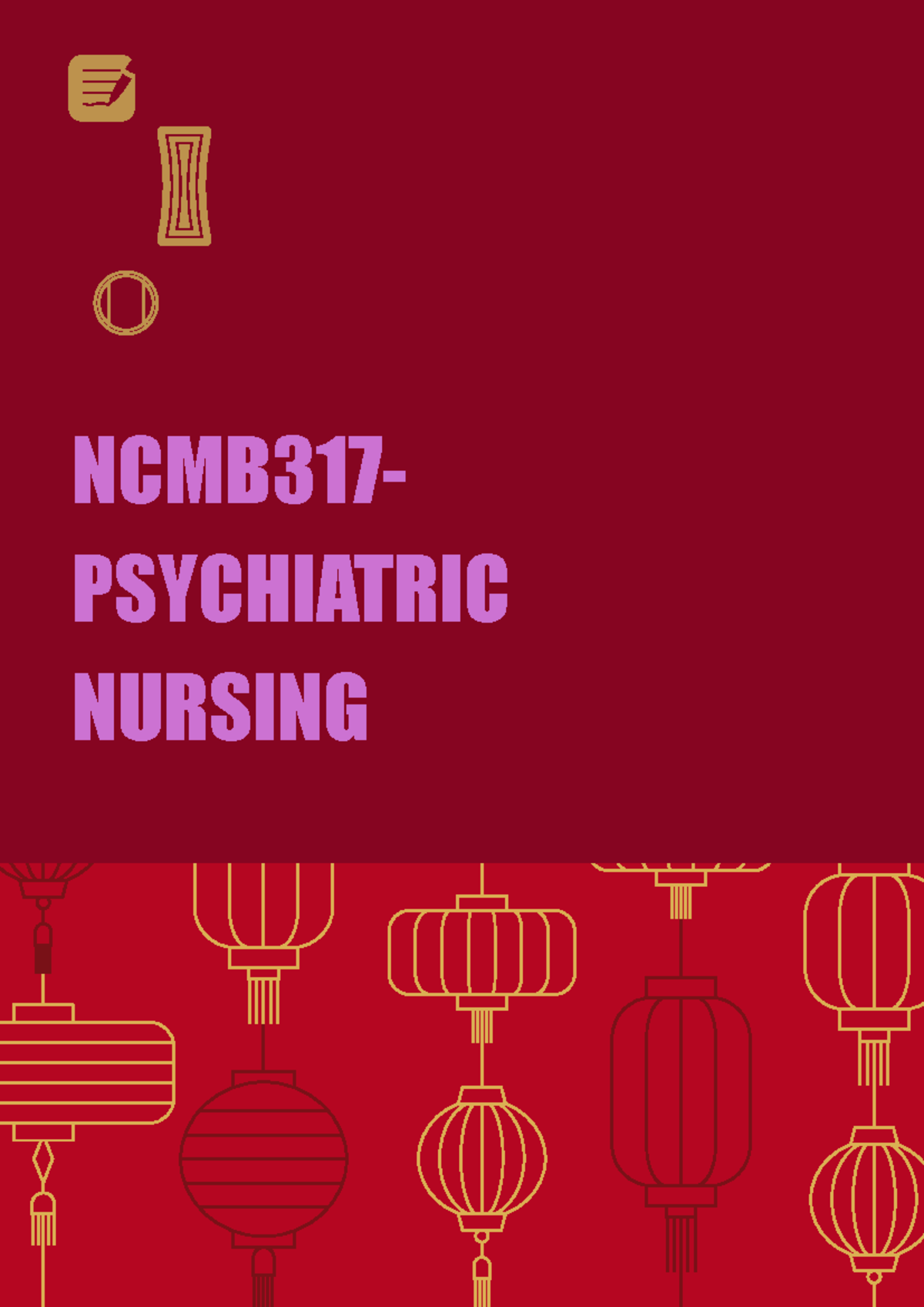 PSY 101: Defense Mechanisms in Psychiatric Nursing I - Studocu