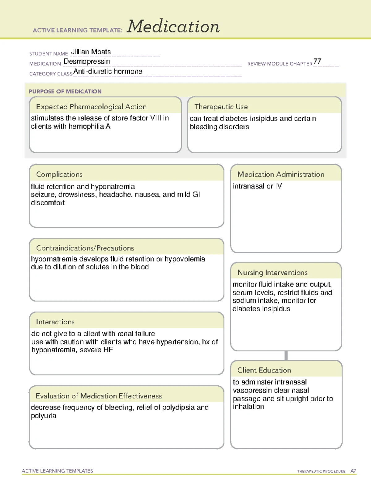 ATI Endocrine Hyperthyroidism Active Learning Template Guide - Studocu