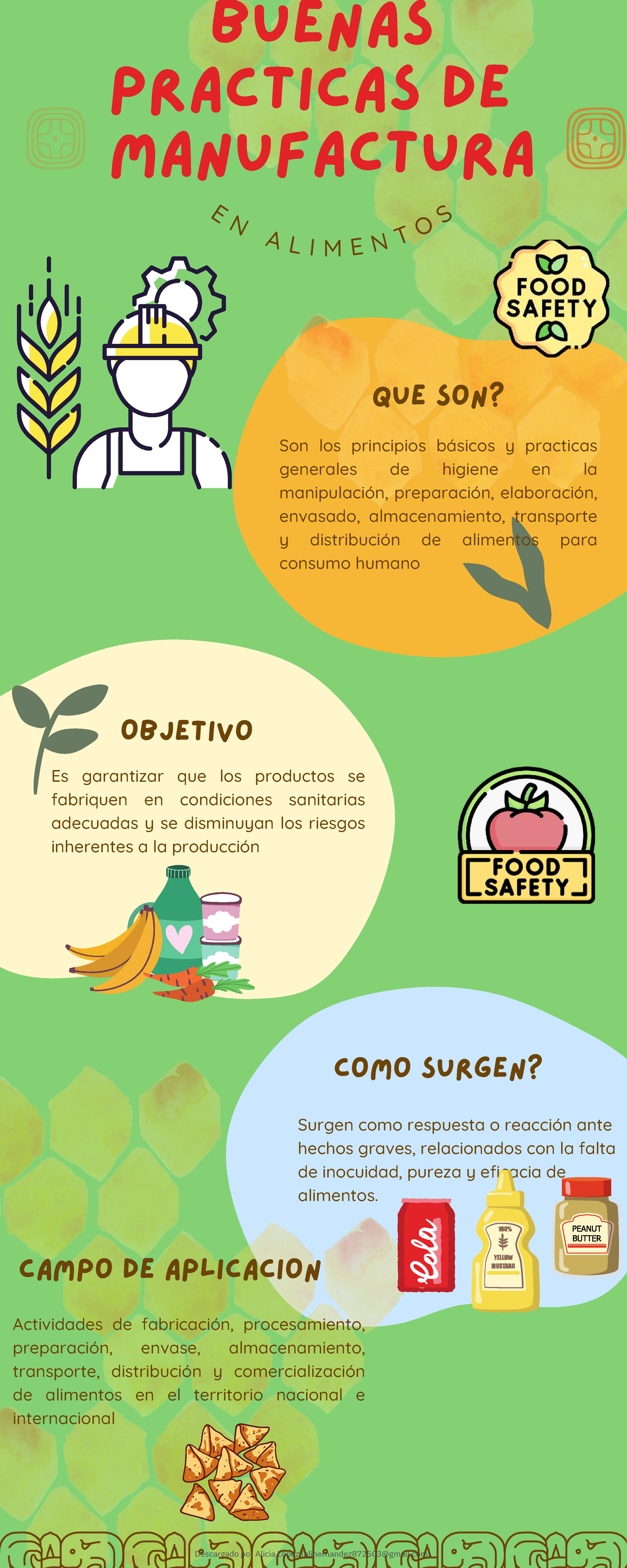 Buenas Prácticas de Manufactura: Infografía y Aplicaciones Clave - Studocu