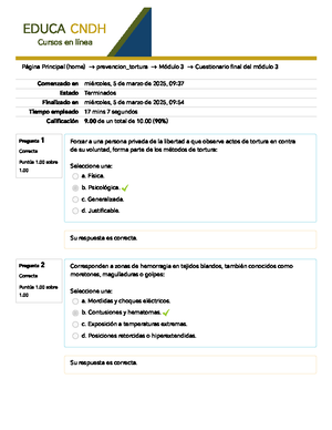 Cuestionario final del módulo 4 - Comenzado en miércoles, 5 de marzo de 2025, 10∶ 03 Estado ...