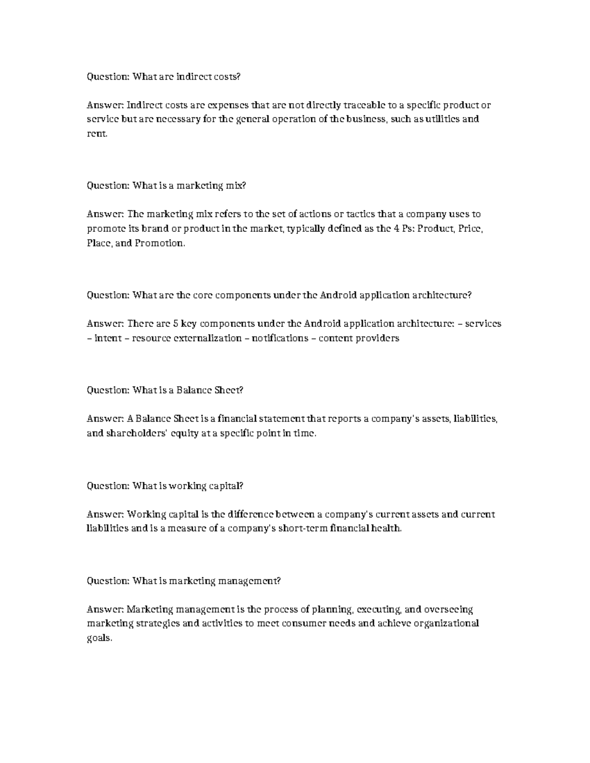 NYU White Paper Law: Indirect Costs & Marketing Management Insights ...