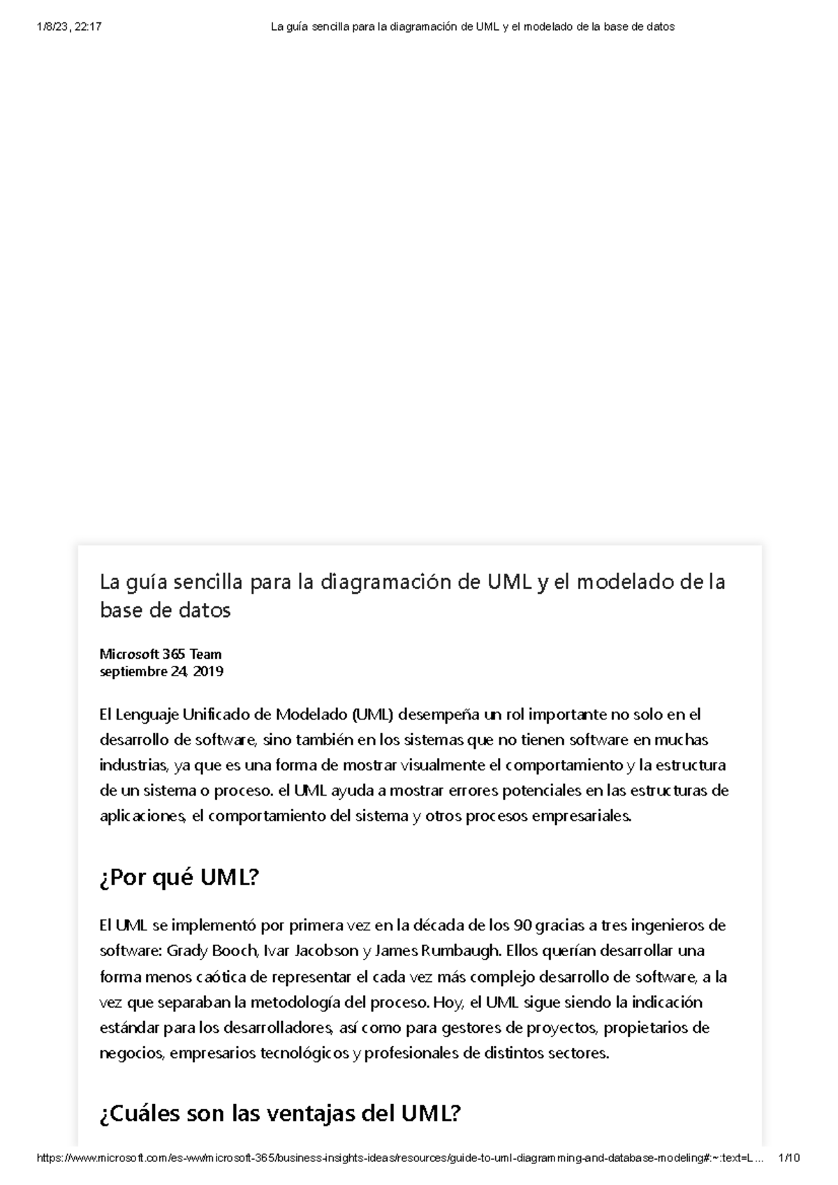 La guía sencilla para la diagramación de UML y el modelado de la base ...