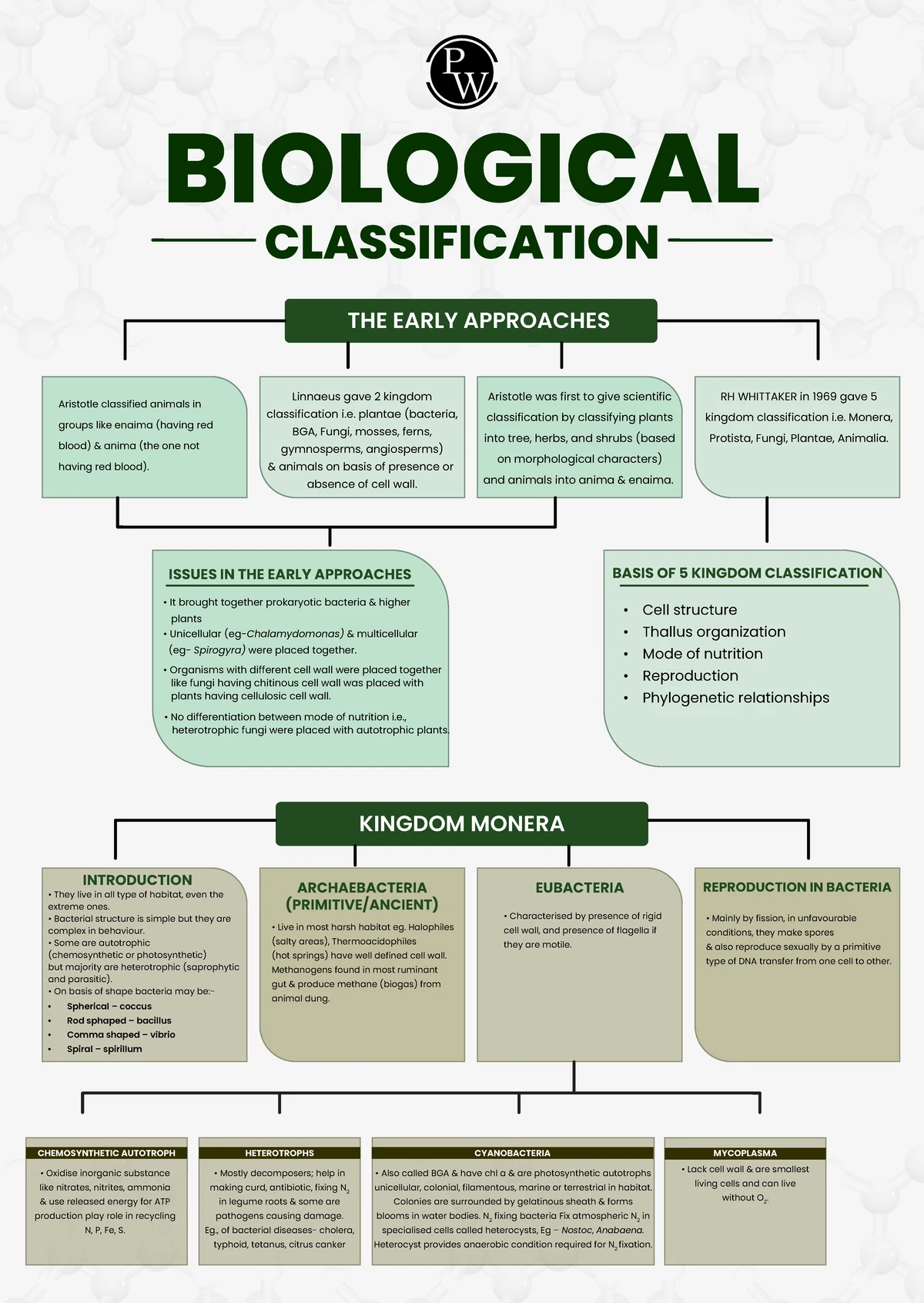 Biological Classification Notes for NEET and Boards (Bio Hack) - Studocu