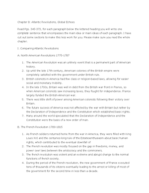 AP Gov Notes - Lecture Notes - Introduction to Political Ideology and ...