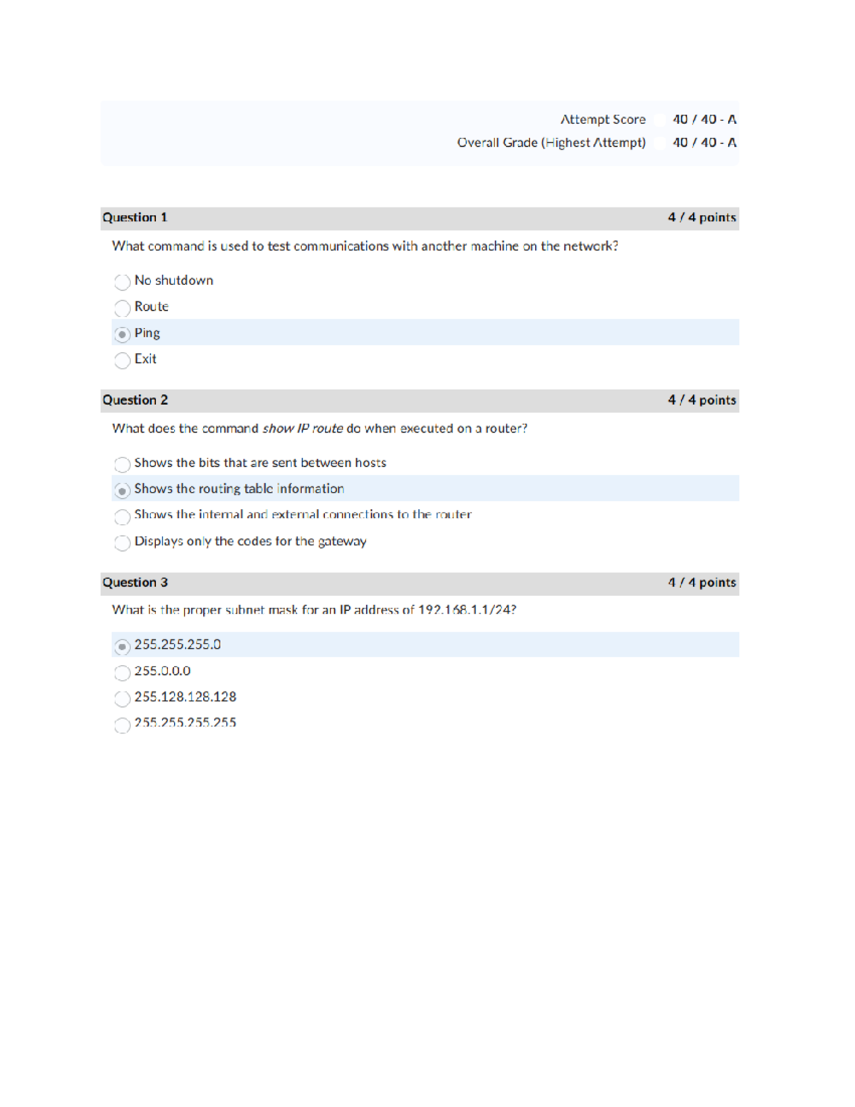 2-1 Lab: Understanding Routing Concepts & Protocols - Studocu