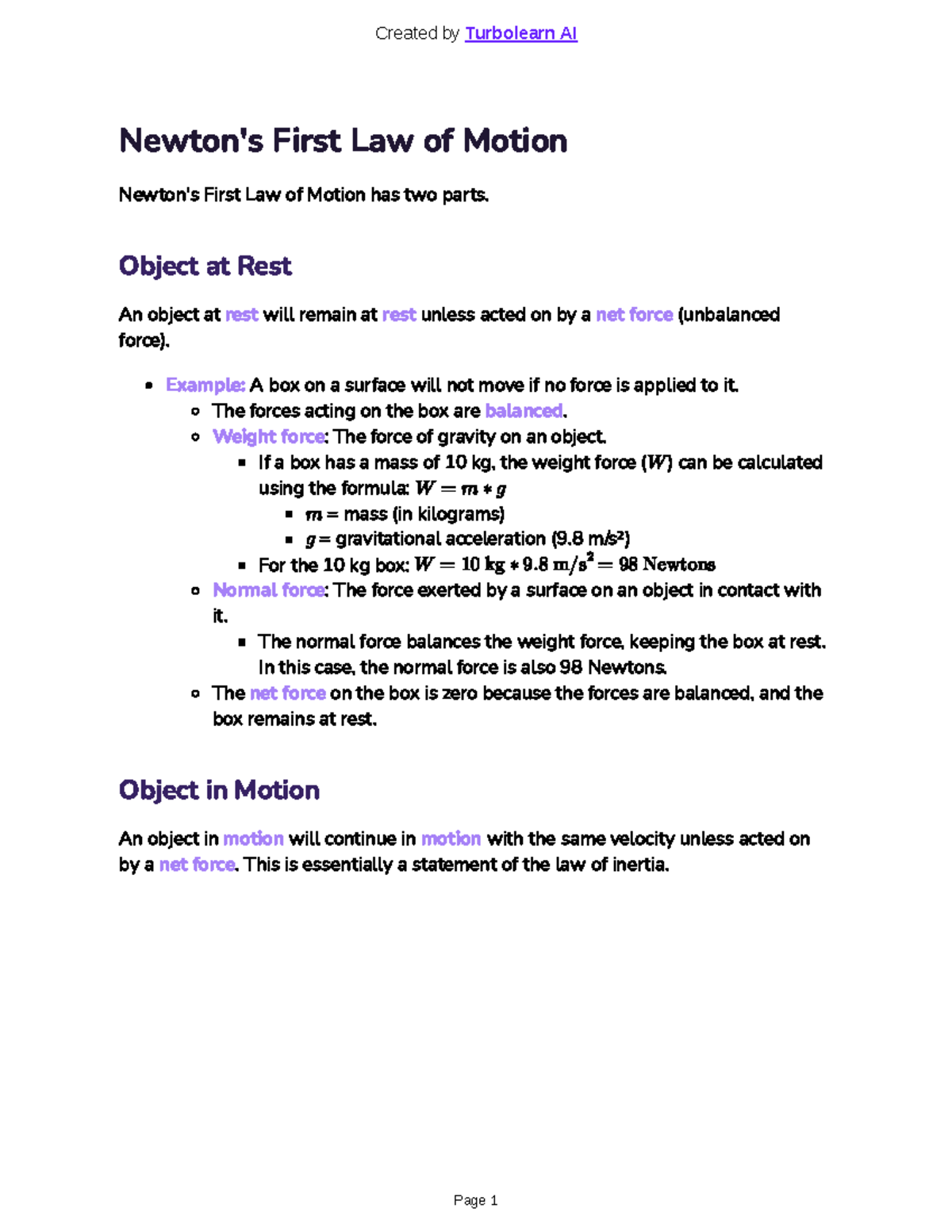 Newtons Laws: Understanding the First, Second, and Third Laws of Motion ...