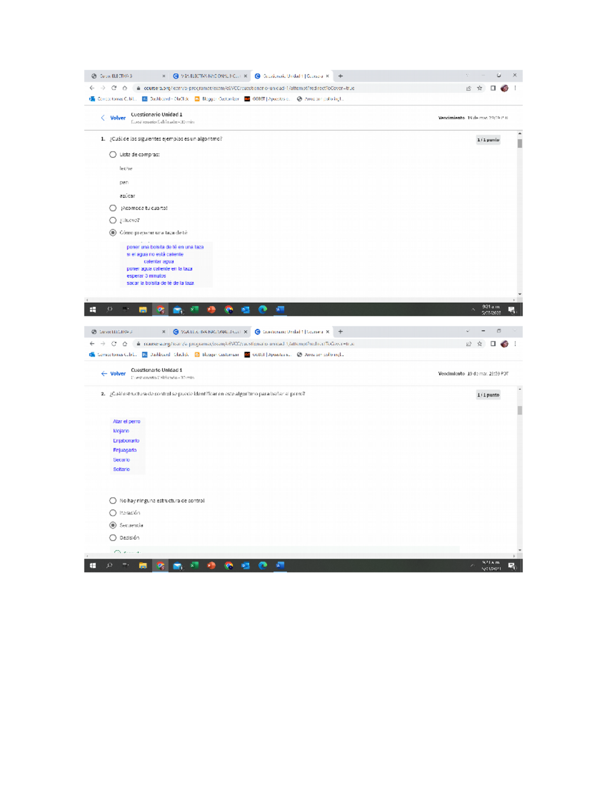 Evaluacion de la semana 1 - Electiva cmd - Studocu