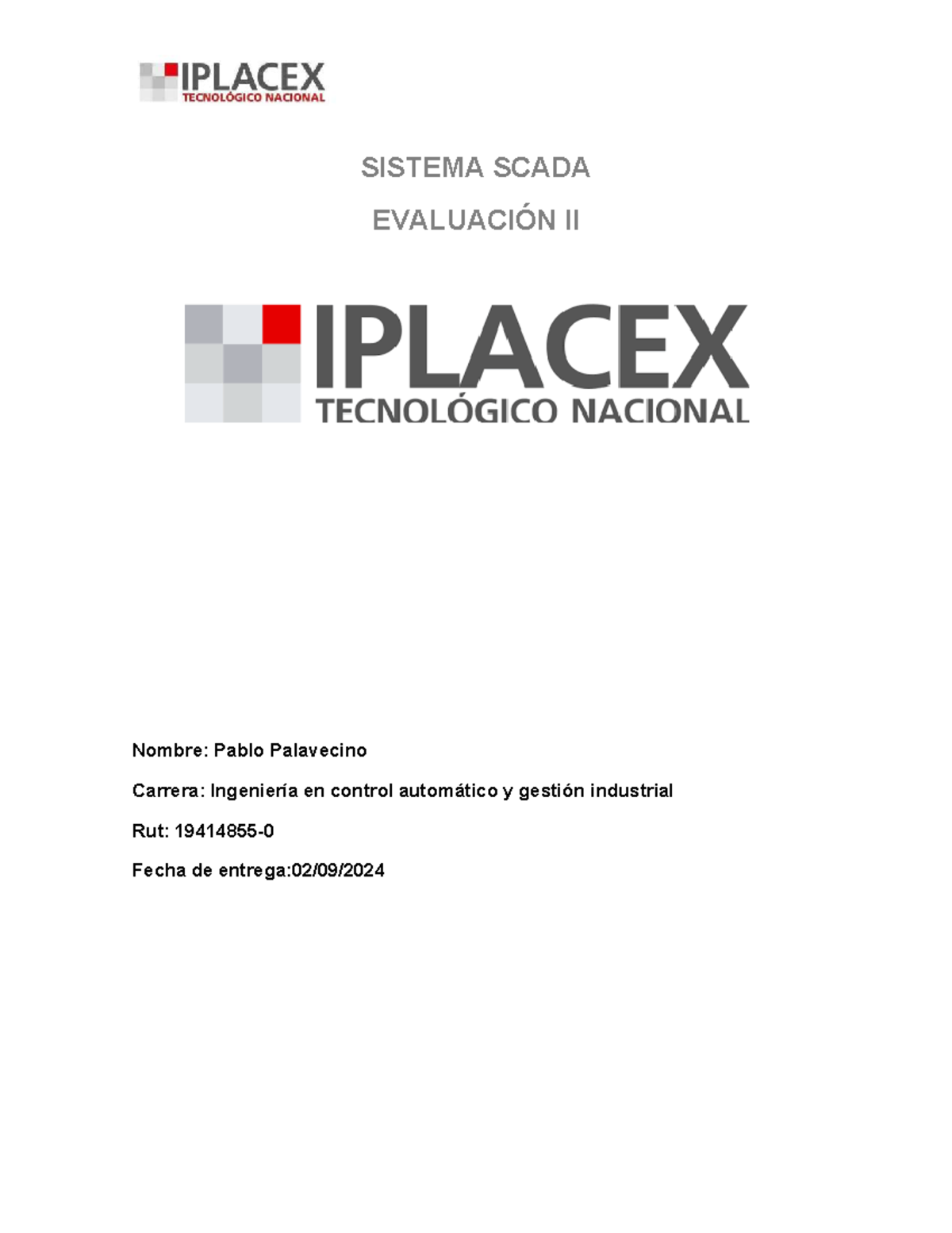 SCADA II Evaluación: Programación HMI y PLC en CODESYS - Studocu