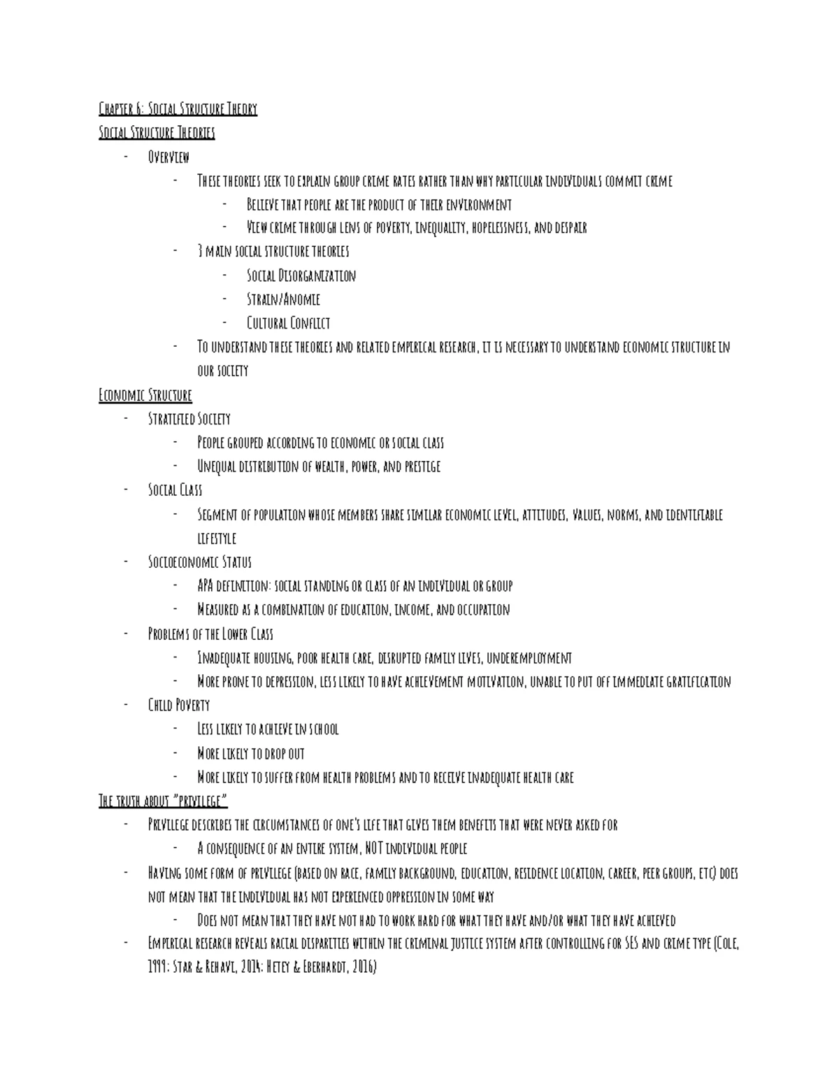 Criminology Trait Theory - Chapter 5 Trait Theory Introduction to Trait Theories - Trait Theory ...